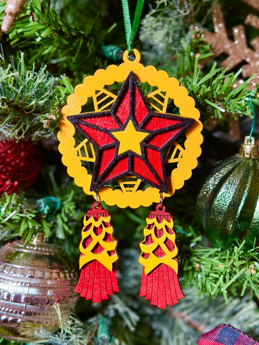 Wooden Parol Ornament – Para Sa 'Yo